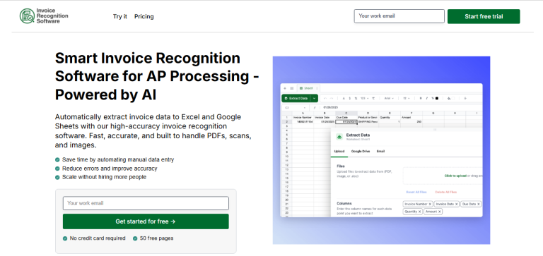 Invoice Recognition Software Rolls Out AI-Powered Invoice Data ...
