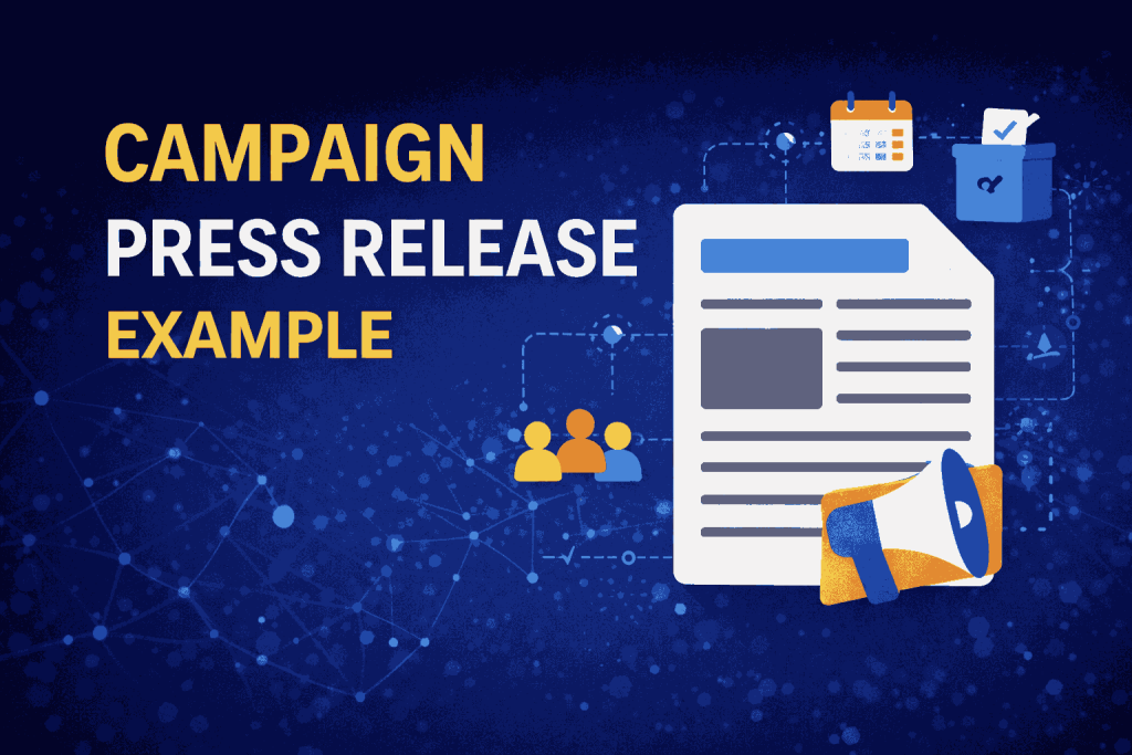 Campaign Press Release Example: Complete Guide - King Newswire
