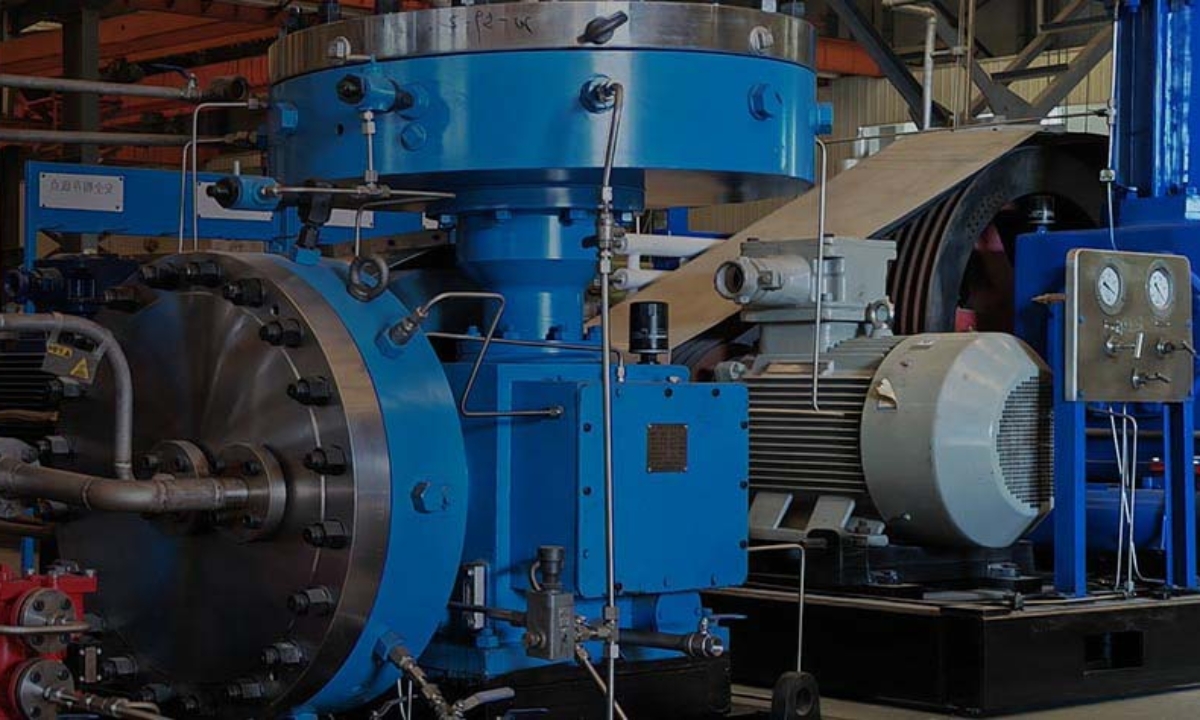 Reciprocating Gas Compressor Oil Free Reciprocating Low Pressure